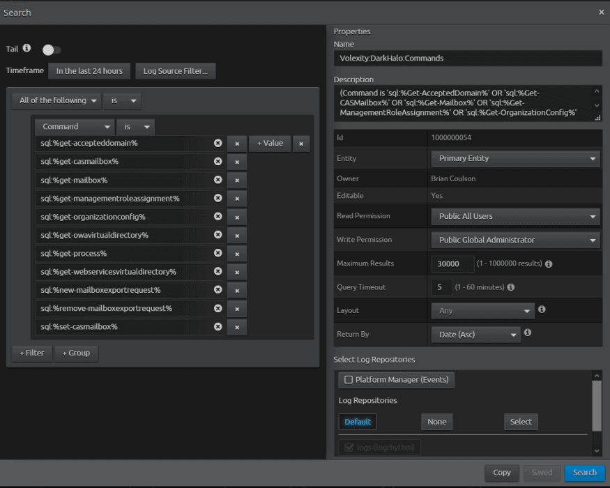 How to Detect and Search for SolarWinds IOCs in LogRhythm - Security ...