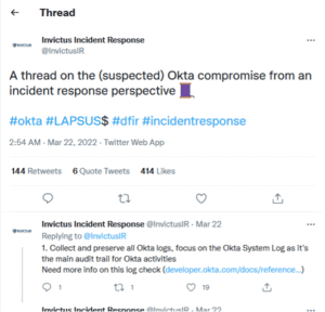 The LAPSUS$ Supply Chain Attack: Third-Party Playbooks and Detections ...