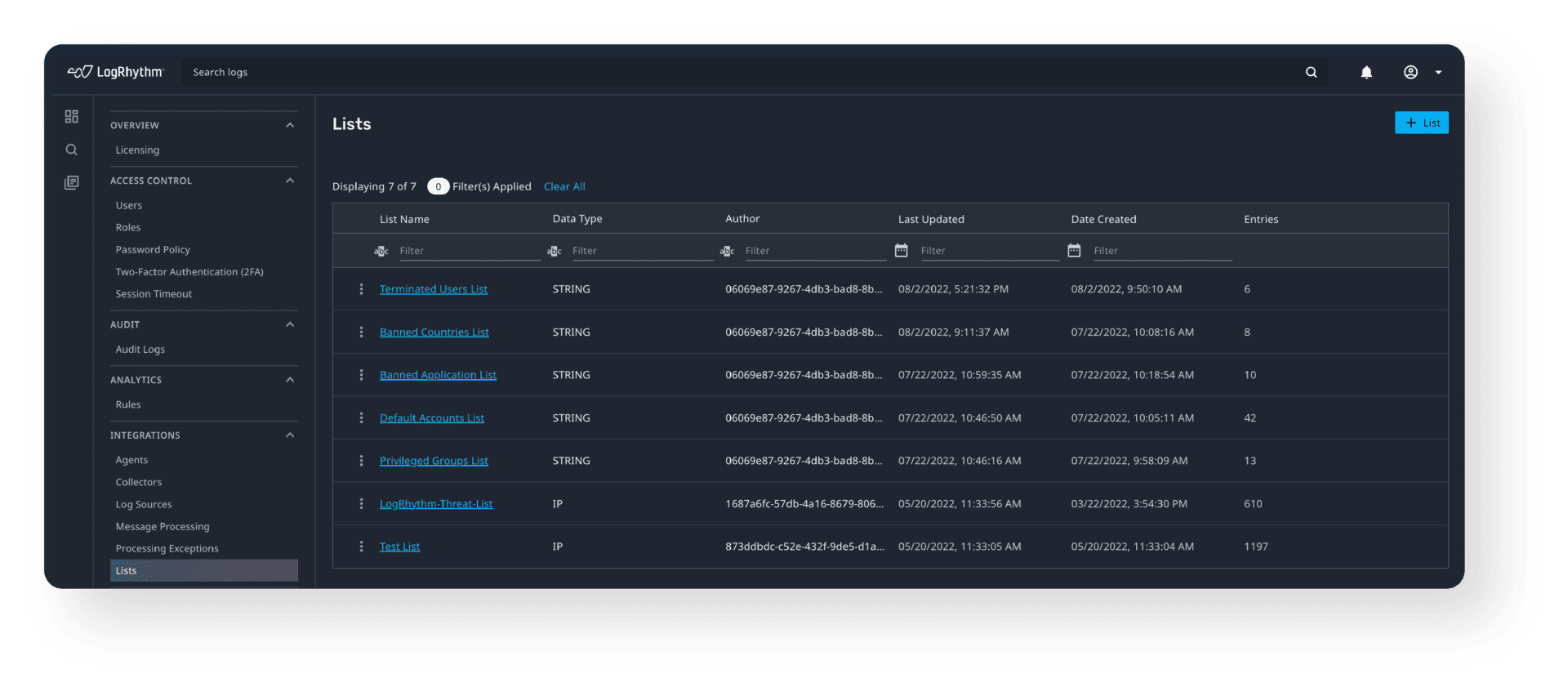 LogRhythm Axon | Cloud-Native SaaS Platform | LogRhythm